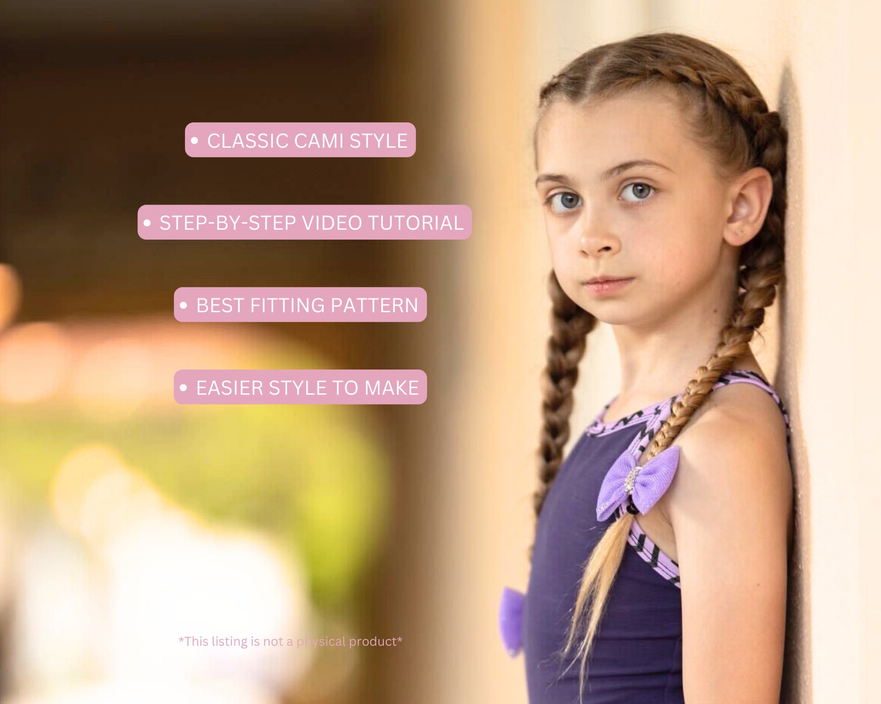 Leotard Sewing Pattern, Cami Leotard Sewing Pattern, Leotard Pattern ...