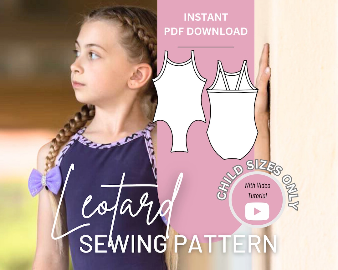Leotard Sewing Pattern, Cami Leotard Sewing Pattern, Leotard Pattern, Best Fitting Leotard ...