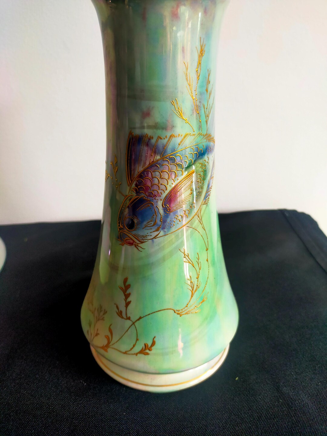Shelley Luster Fish Vase by Walter Slater Vintage Walter Slater Vase ...