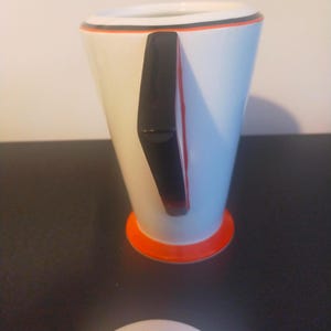 Shelley Mode Shaped Coffee Pot Squares and Lines Pattern 11792 - Etsy