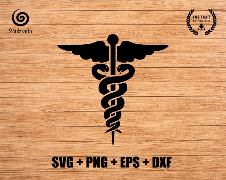 Medical Symbol SVG, Caduceus Svg, MD Svg, Star of Life Svg, Doctor Svg ...