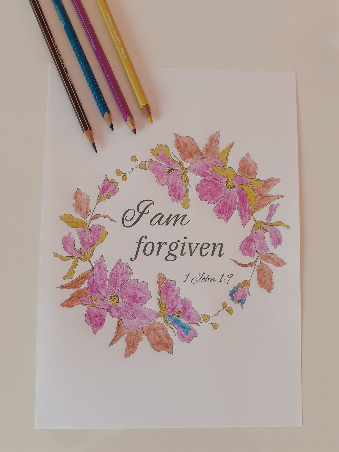 My Identity in Christ Coloring Pages, Sunday School Coloring Sheet ...