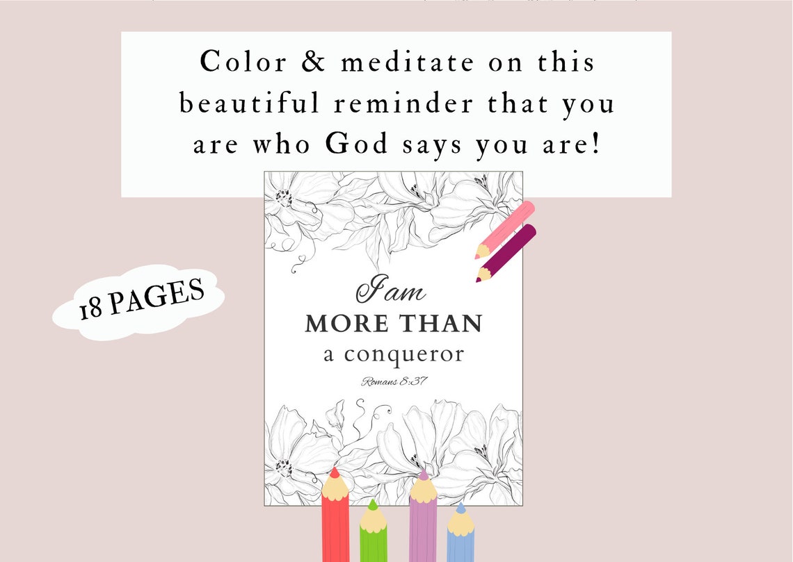 My Identity in Christ Coloring Pages, Sunday School Coloring Sheet ...