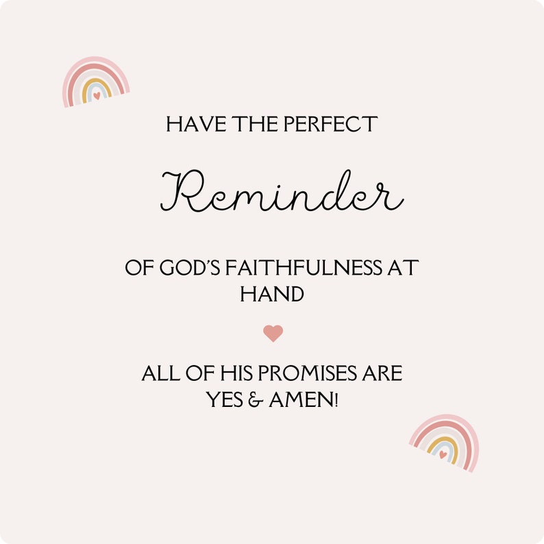 Rainbow Promises of God Printable, Colorful Promises of God for Kids ...