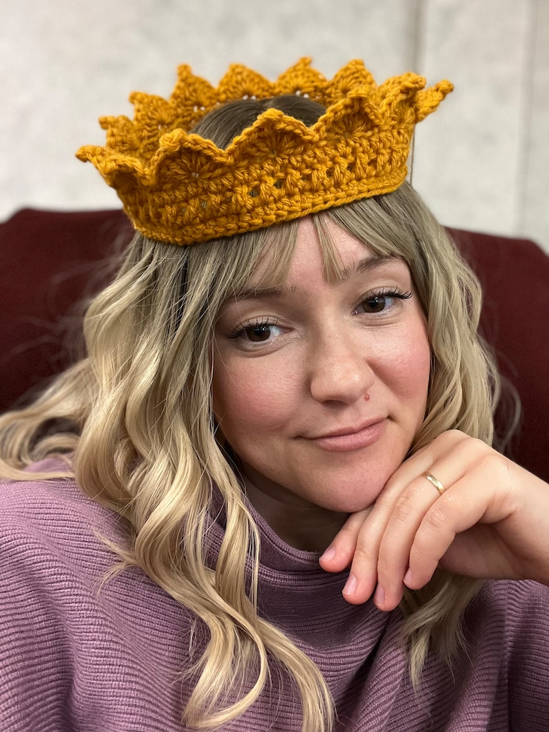 Handmade Crochet Crown - Etsy