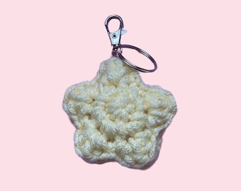 Crochet Star Keychain - Etsy