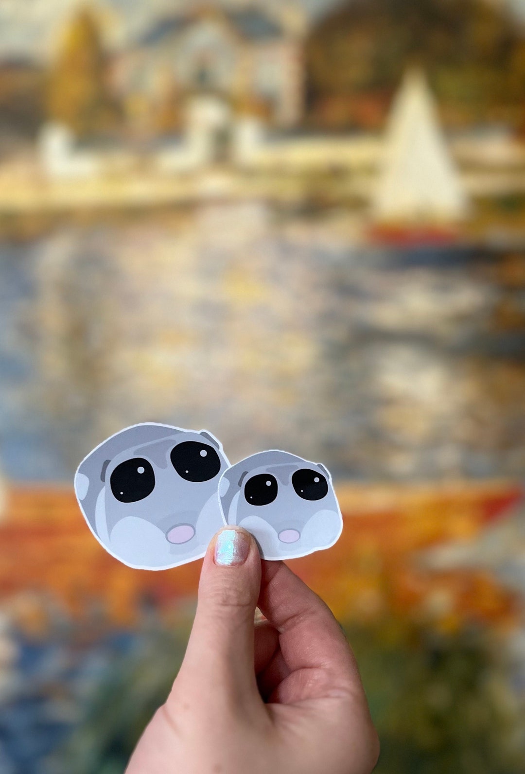 Sad Hamster Meme & Accessories Water Resistant Sticker W/ BONUS FREE ...