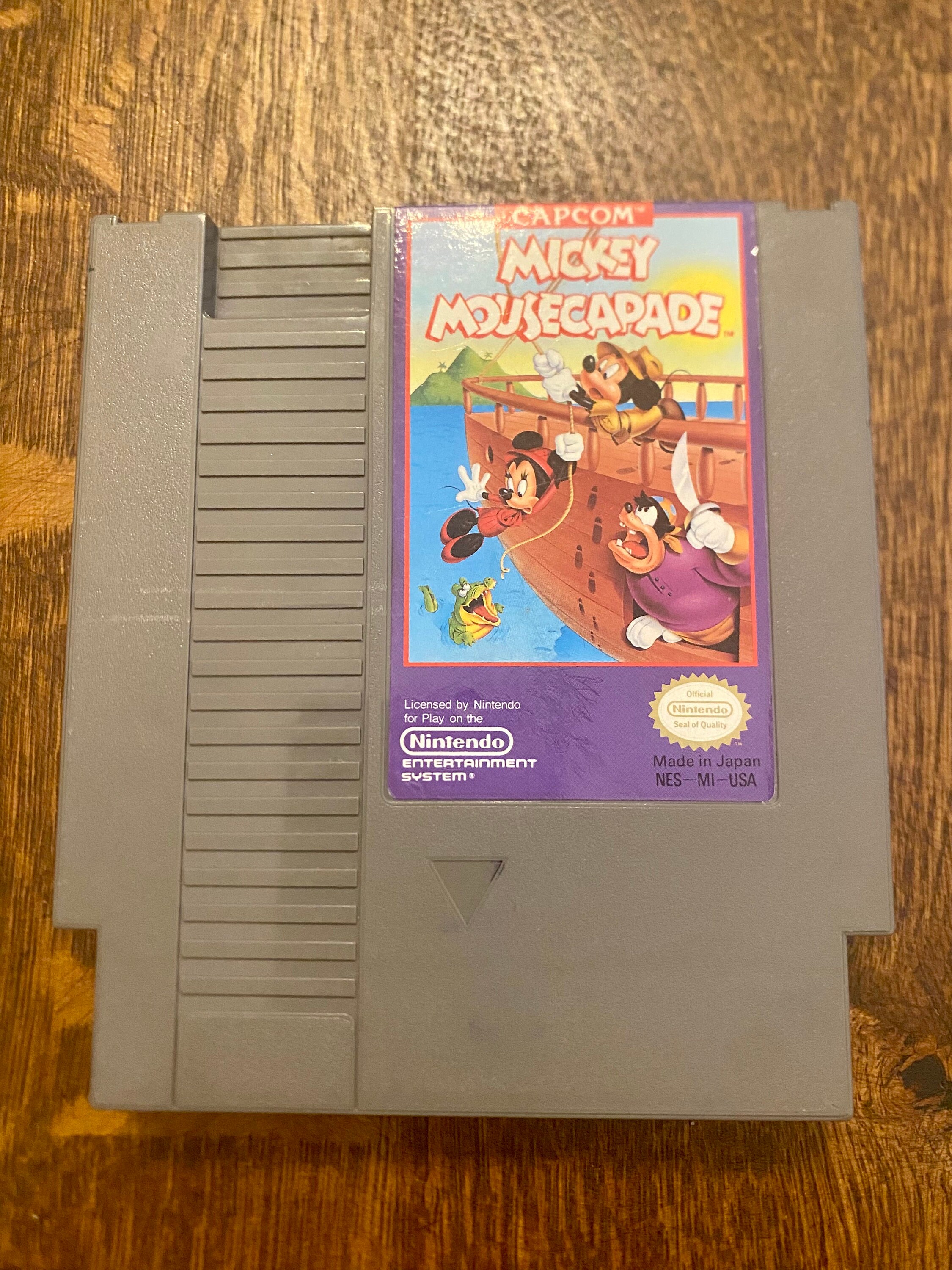 NES Mickey Mousecapade Game - Etsy