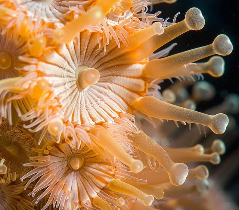 Coral Reef Polyp Close up 3d Sublimation 20 Oz Skinny Straight Tumbler ...