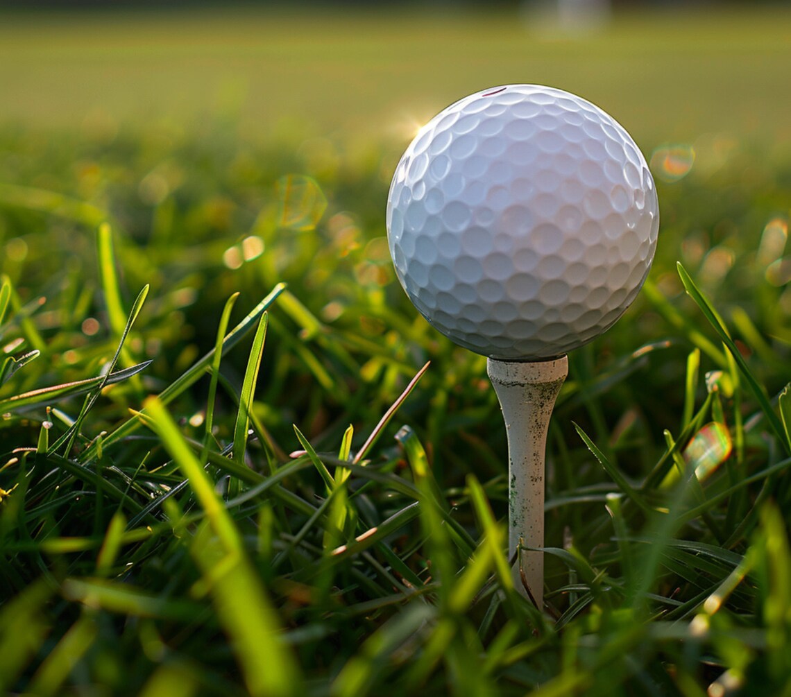 Golf Course Tee off Close up 3D Sublimation 20 Oz Skinny Straight ...