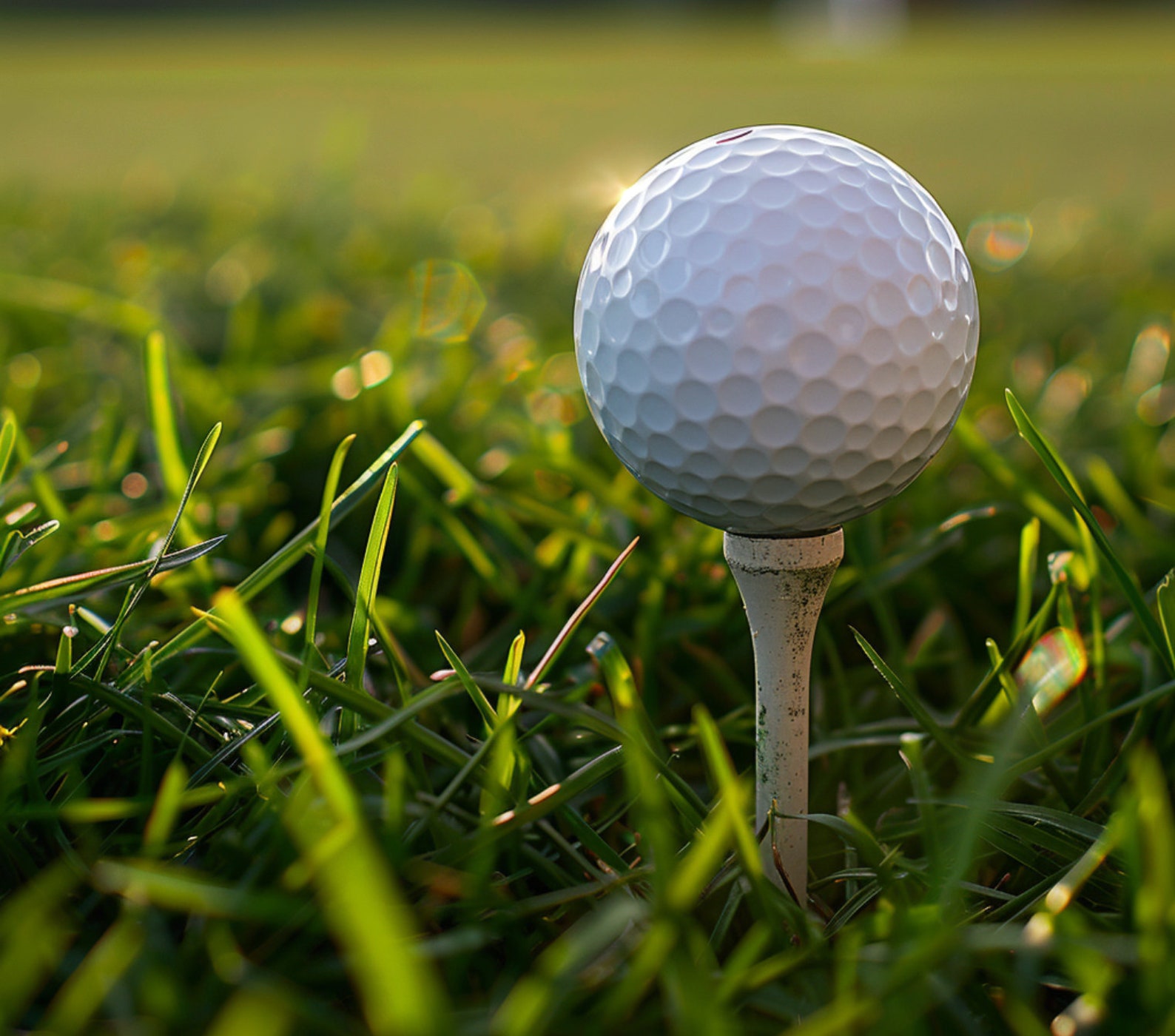 Golf Course Tee off Close up 3D Sublimation 20 Oz Skinny Straight ...