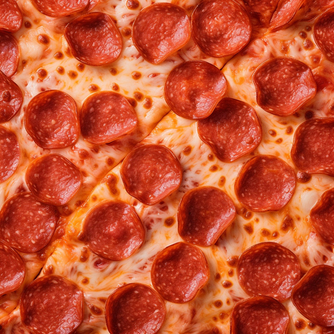 Hot Cheesy Pepperoni Pizza Pattern - 3D Sublimation 20 Oz Skinny ...