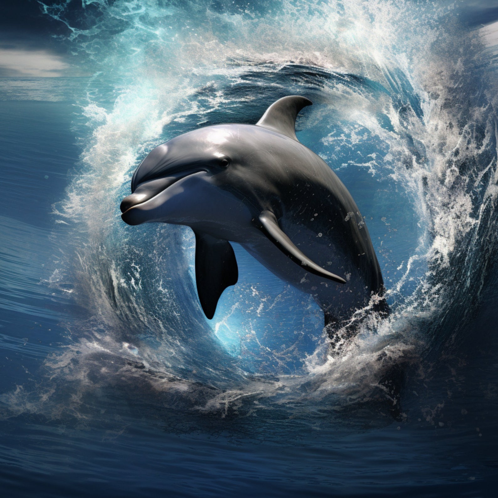 3D Realistic Bottlenose Dolphin Tumbler Wrap Sublimation - Etsy