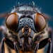 Extreme Close up of a Fly Face - 3D Sublimation 20 Oz Skinny Straight ...