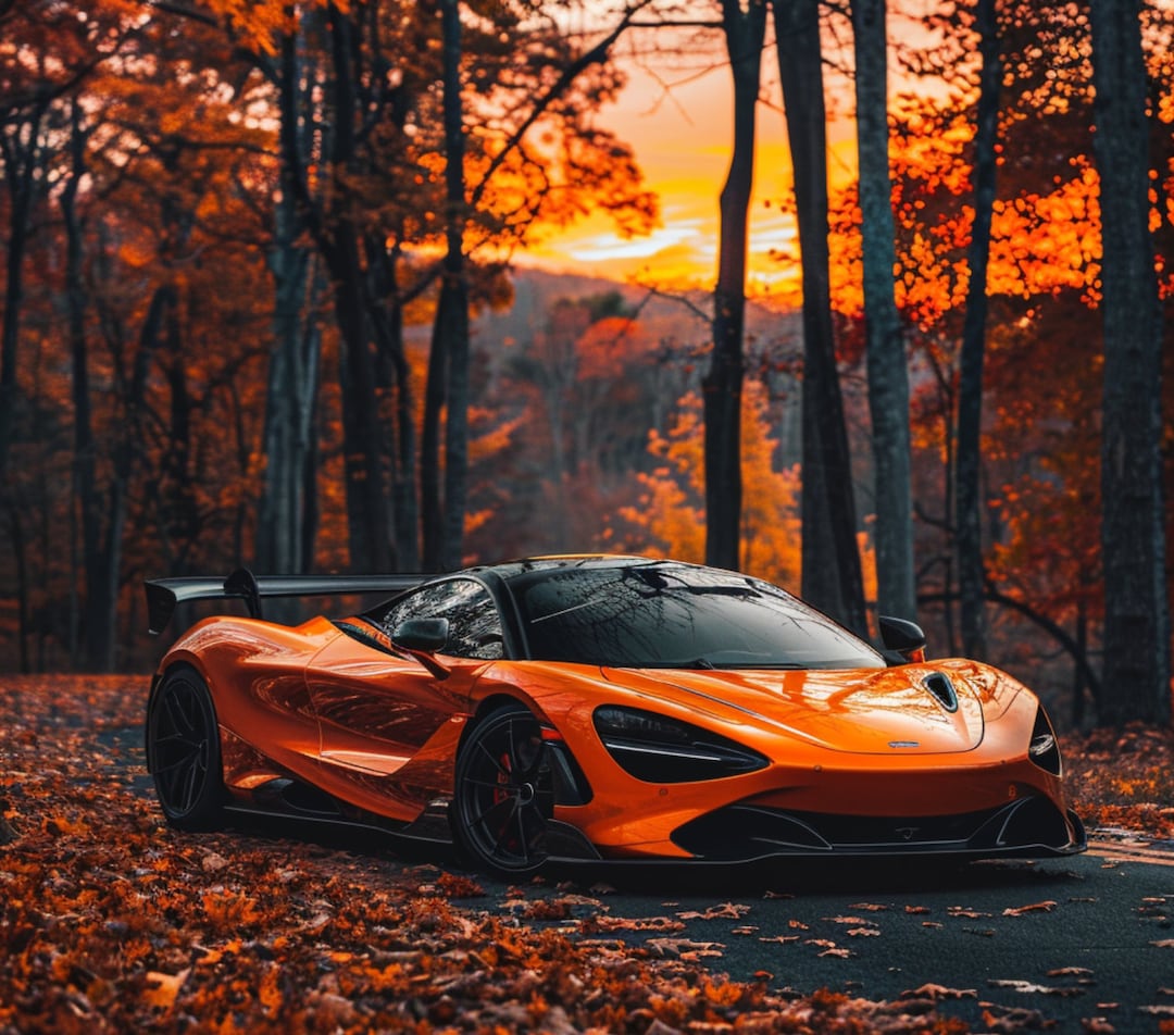 2024 Mclaren GTS Sunset Through the Trees 3D Sublimation 20oz Skinny ...