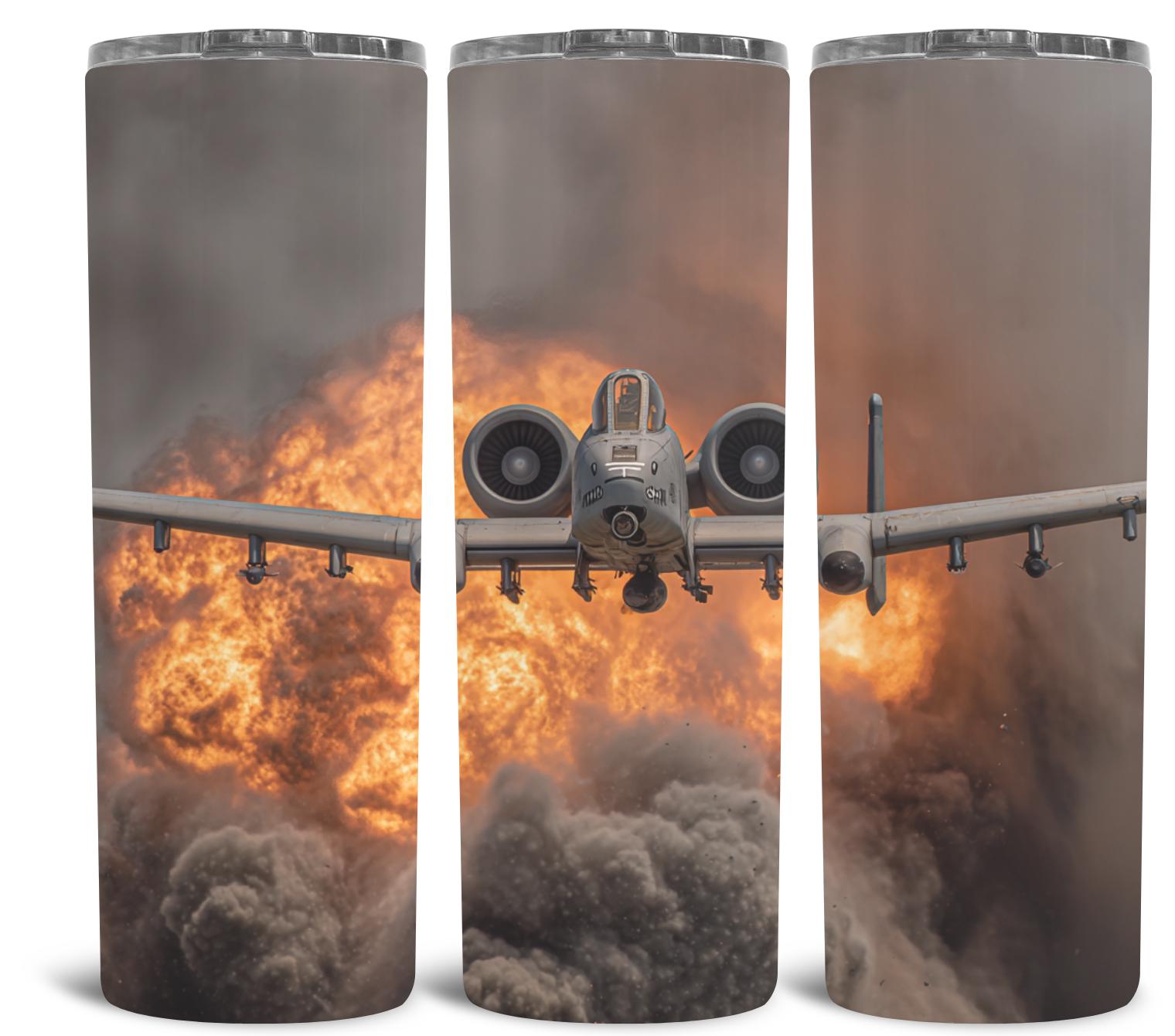 US Military A10 Thunderbolt II Causing Chaos 3d Sublimation Skinny ...