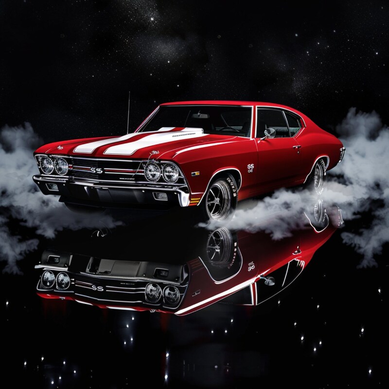 Chevelle Cartoon Drawing - Etsy Australia