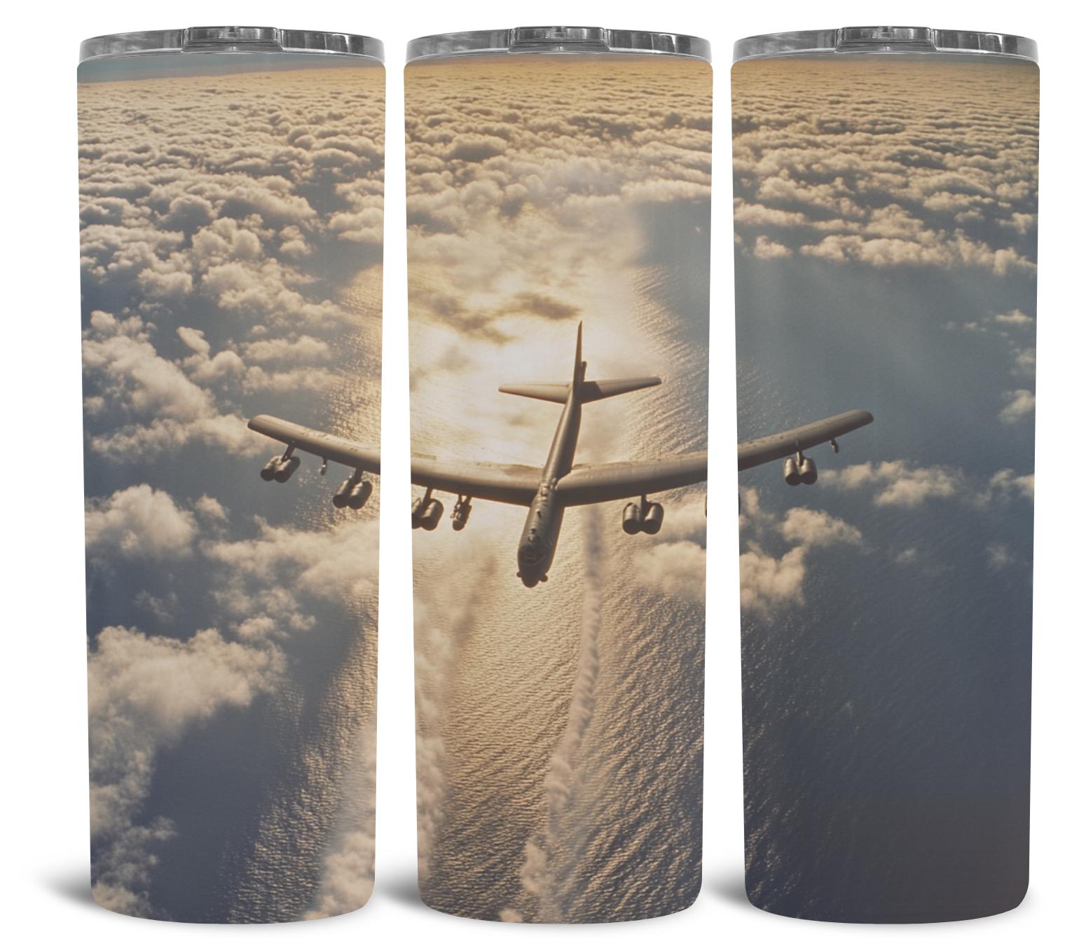 Military B52 Stratofortress Bomber Enroute to Mission 3d Sublimation ...