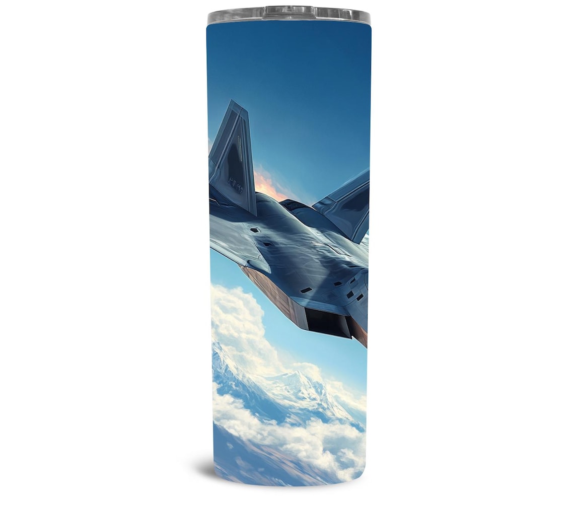 Military F-22 Raptor Fighter Jet Executing Flight Mission 3d ...