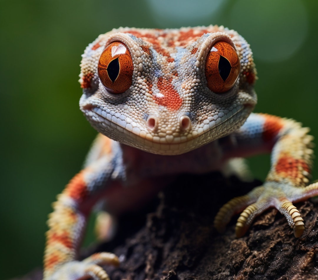 Perched Leopard Gecko - 3D Sublimation 20 Oz Skinny Straight Tumbler ...