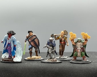 Nolzur's Marvelous Miniatures Dungeons and Dragons Adventuring Party - Etsy