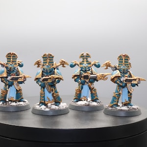 Warhammer 40k Thousand Sons Rubric Marines and Aspiring Sorcerer - Etsy