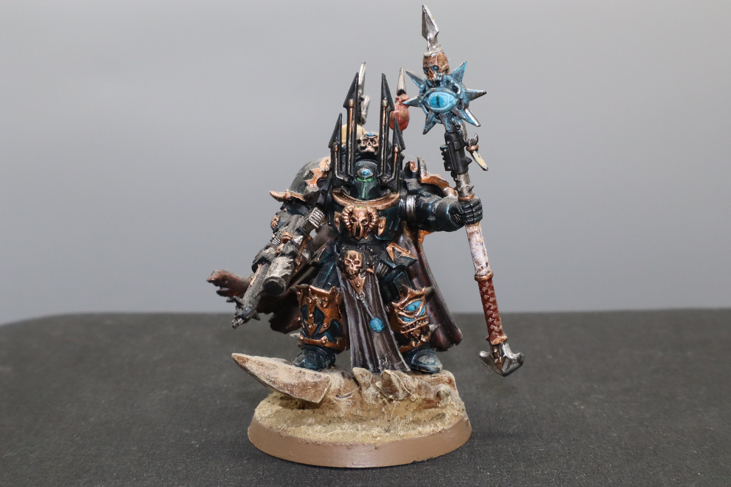 Sorcerer Lord in Terminator Armour Warhammer 40k Chaos Space Marine - Etsy