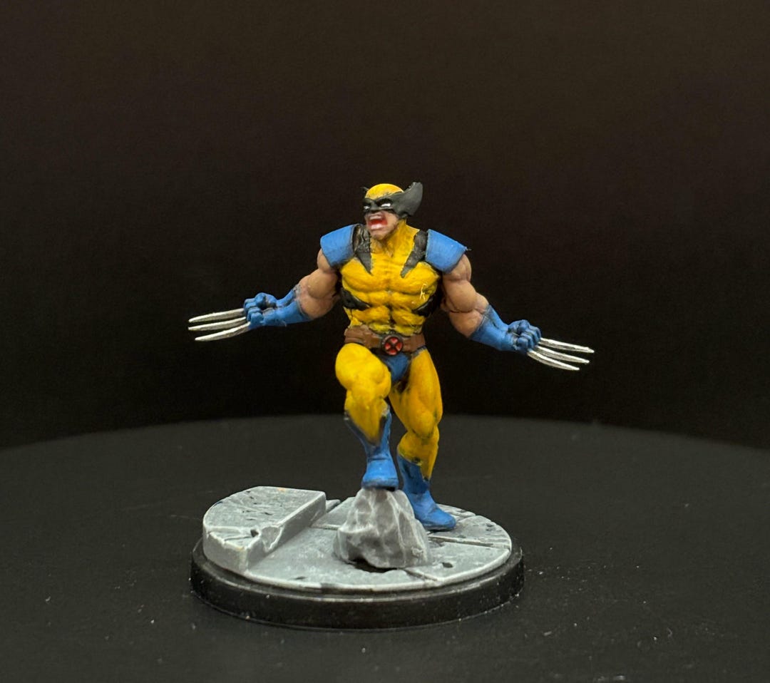 Marvel Crisis Protocol Logan, James Howlett, the Wolverine Xmen ...