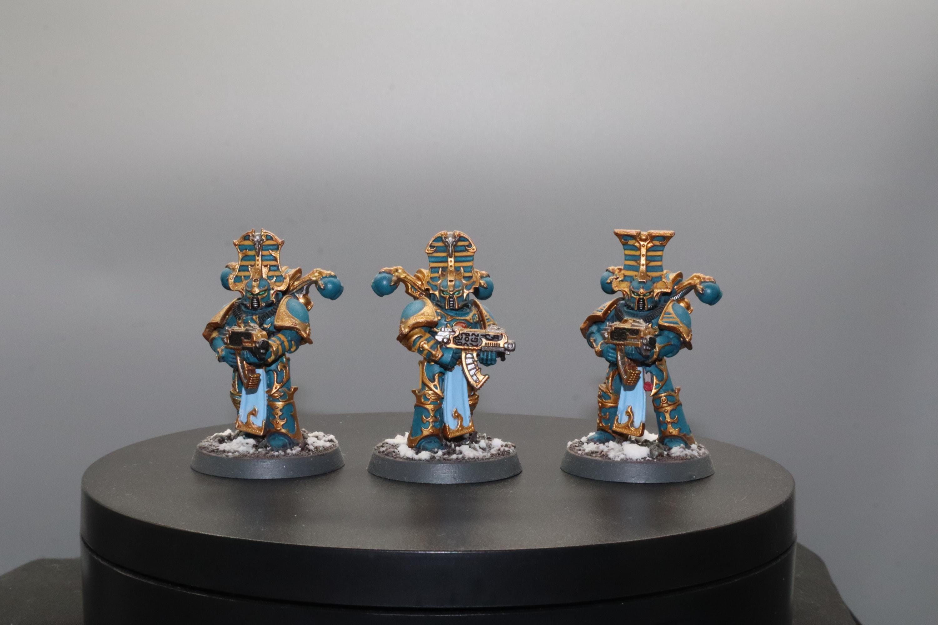 Warhammer 40k Thousand Sons Rubric Marines and Aspiring Sorcerer - Etsy