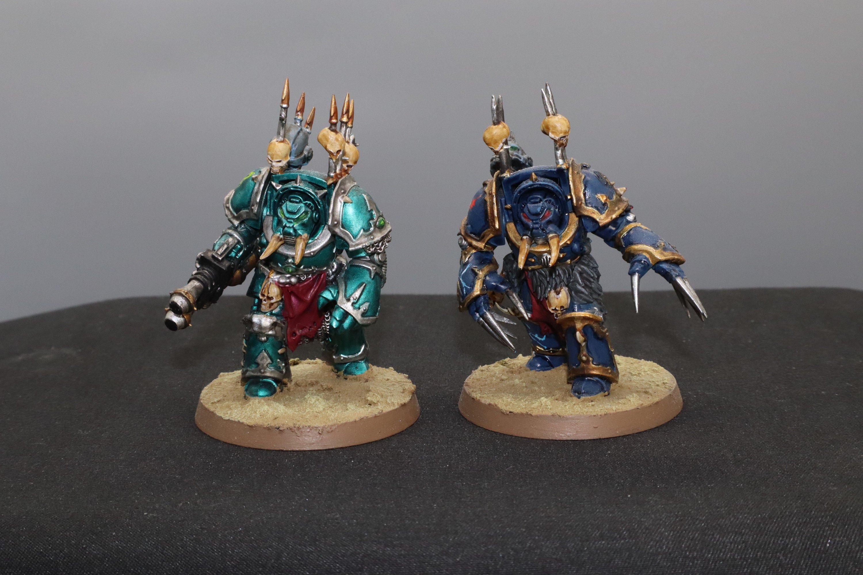 Chaos Terminator Squad Chaos Space Marines Warhammer 40K - Etsy