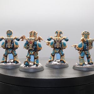 Warhammer 40k Thousand Sons Rubric Marines and Aspiring Sorcerer - Etsy