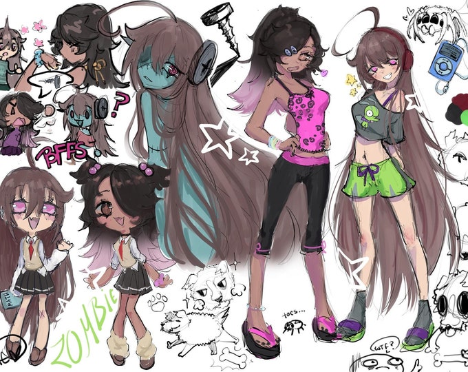 Custom Art Commissions - Etsy