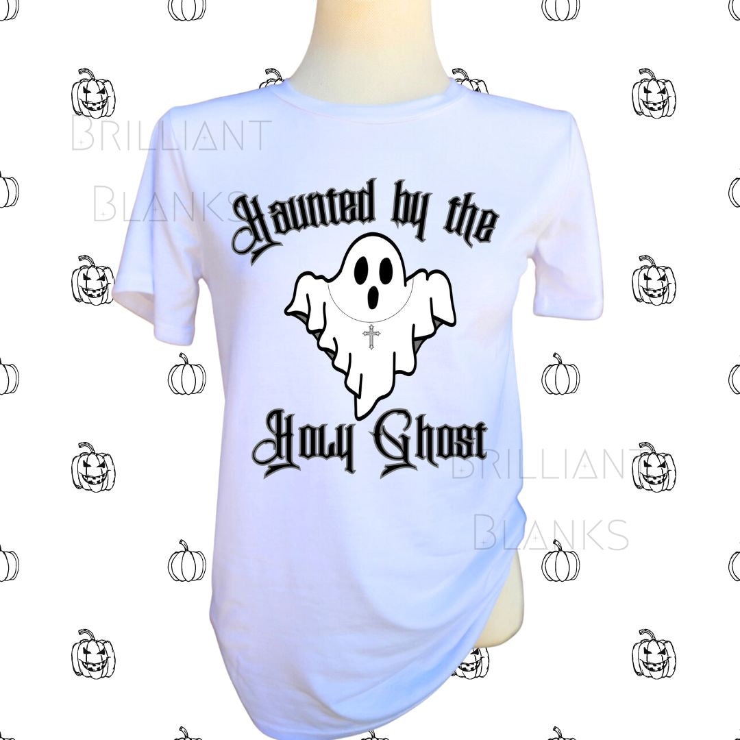 Haunted by the Holy Ghost Spooky Cross Gothic Christian Halloween PNG ...