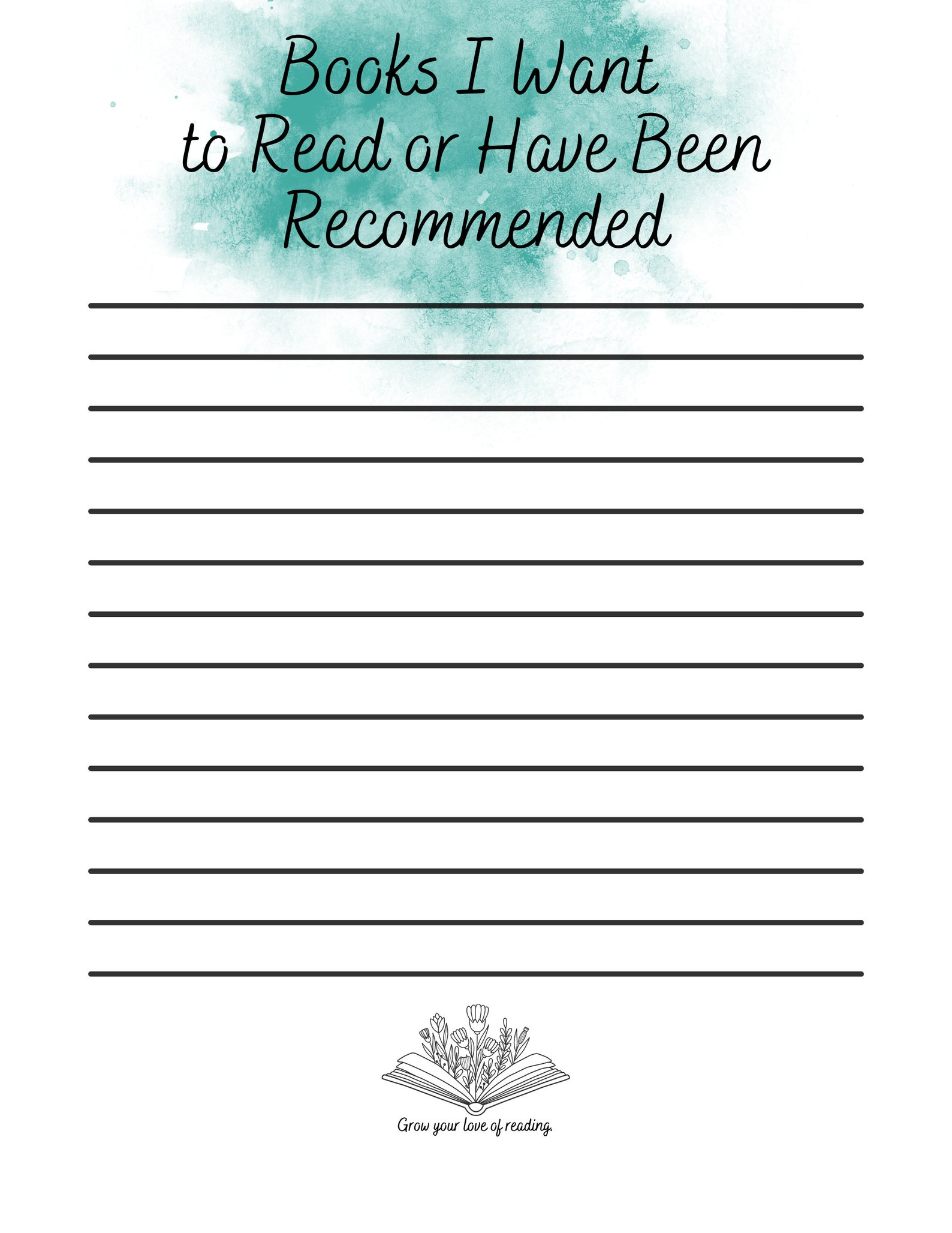 Student Reading Journal - 40 Book Challenge, From the Book Whisperer ...