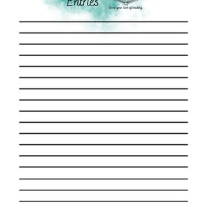 Student Reading Journal 40 Book Challenge, From the Book Whisperer ...
