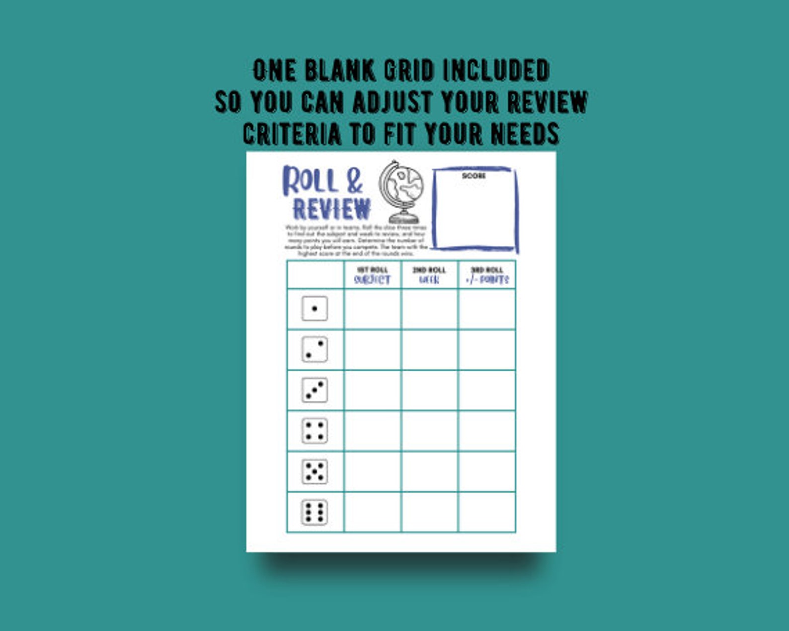 Roll & Review Game - Printable Classical Conversations Memory Work ...