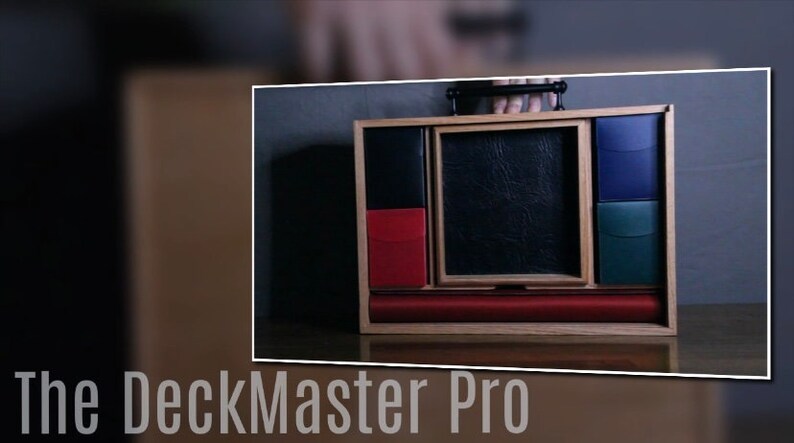 Deckmaster Pro: Deck Carry Case, TCG Card Holder, Gaming On-the-go, TCG ...