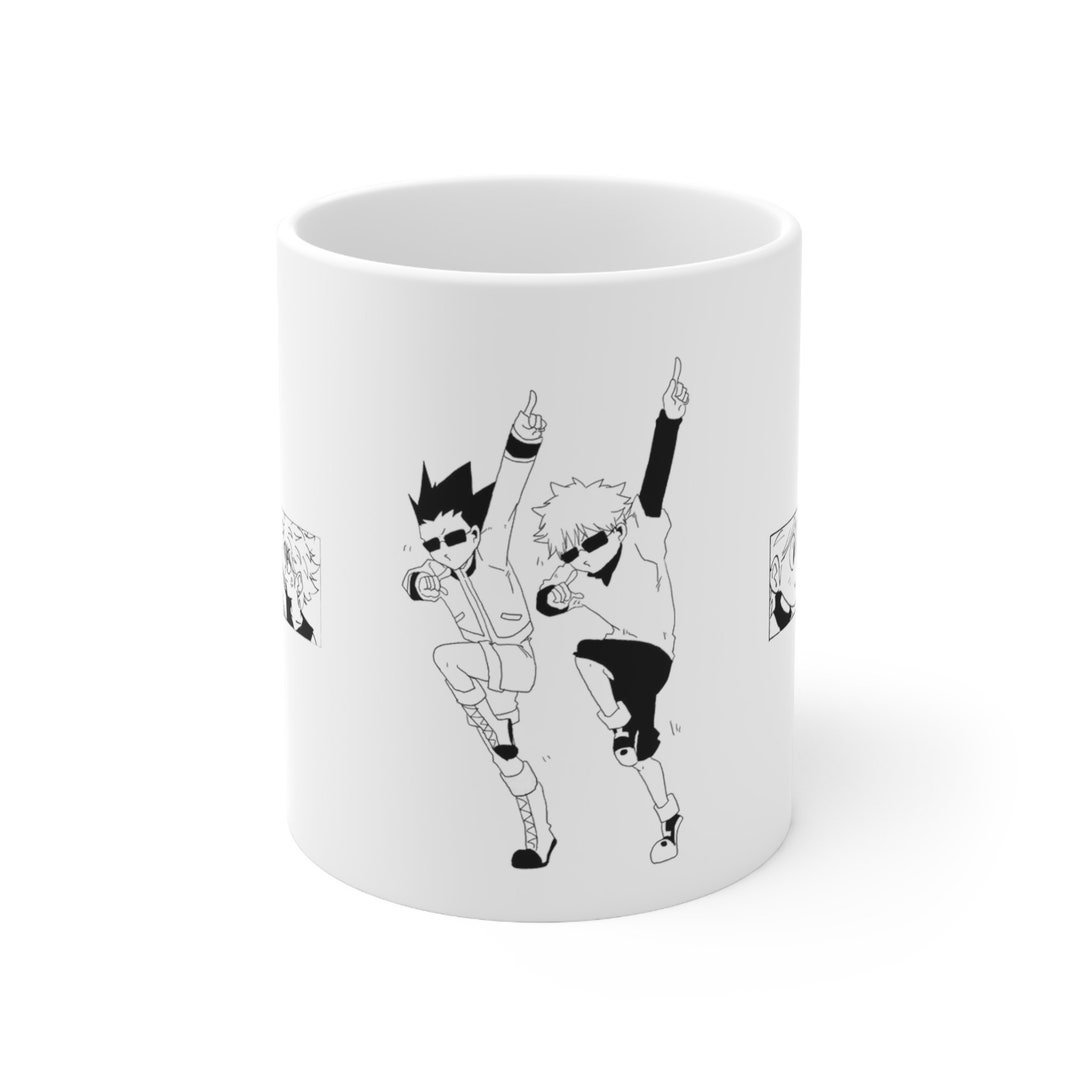 Hxh Gon X Killua Cute Cup-gon and Killua Design White - Etsy Canada