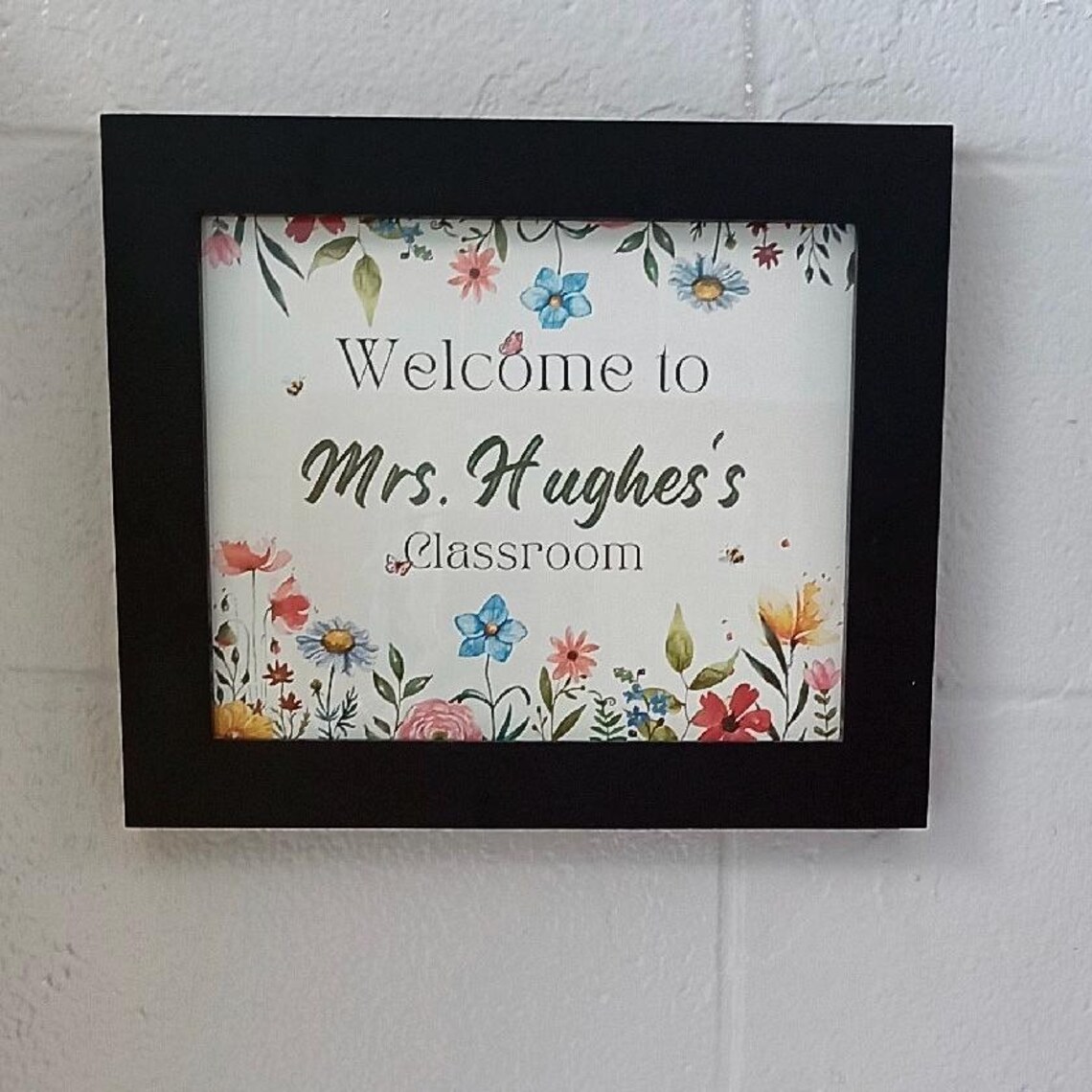 Welcome Classroom Sign Printable, Teacher Name Sign, Editable Classroom ...