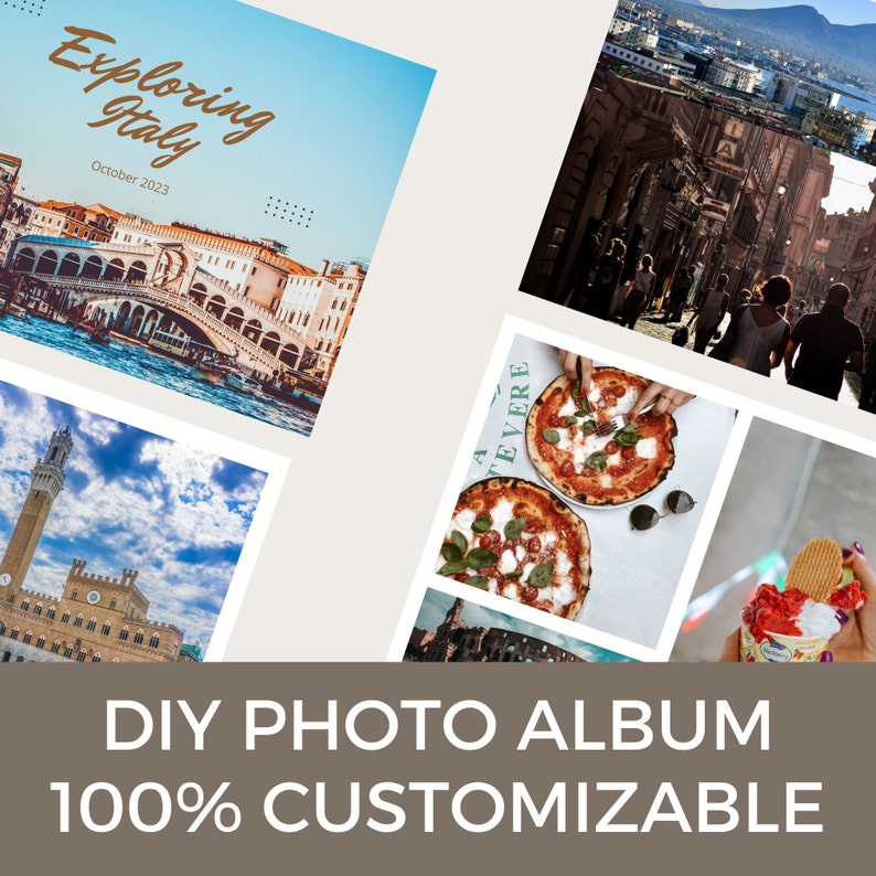 Personalized Canva Photo Book Template | Create Your Timeless Keepsake ...