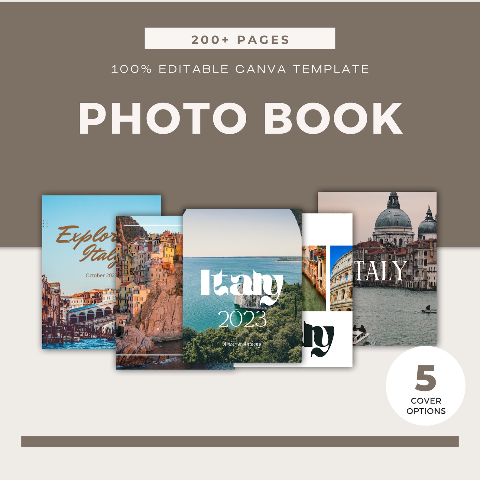 Personalized Canva Photo Book Template | Create Your Timeless Keepsake ...