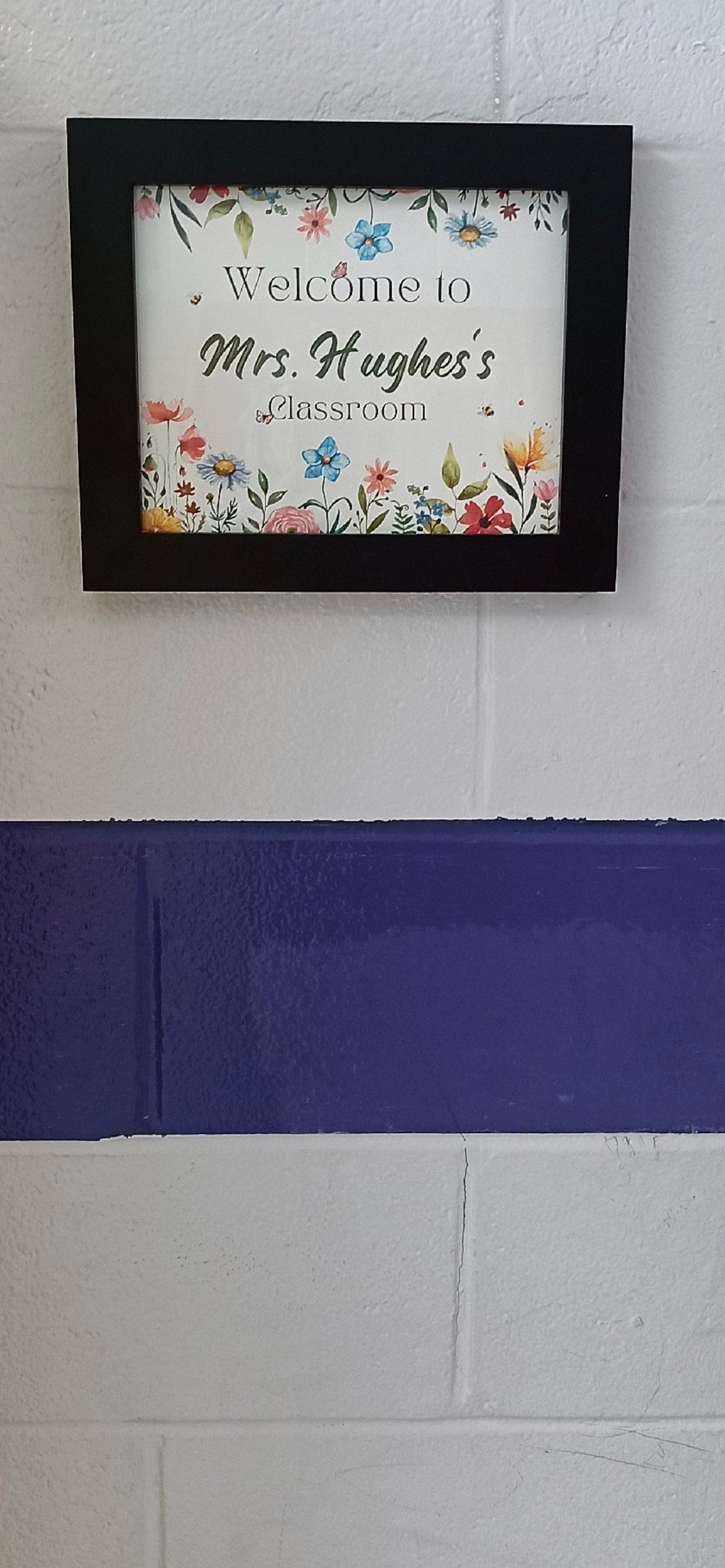 Welcome Classroom Sign Printable, Teacher Name Sign, Editable Classroom ...