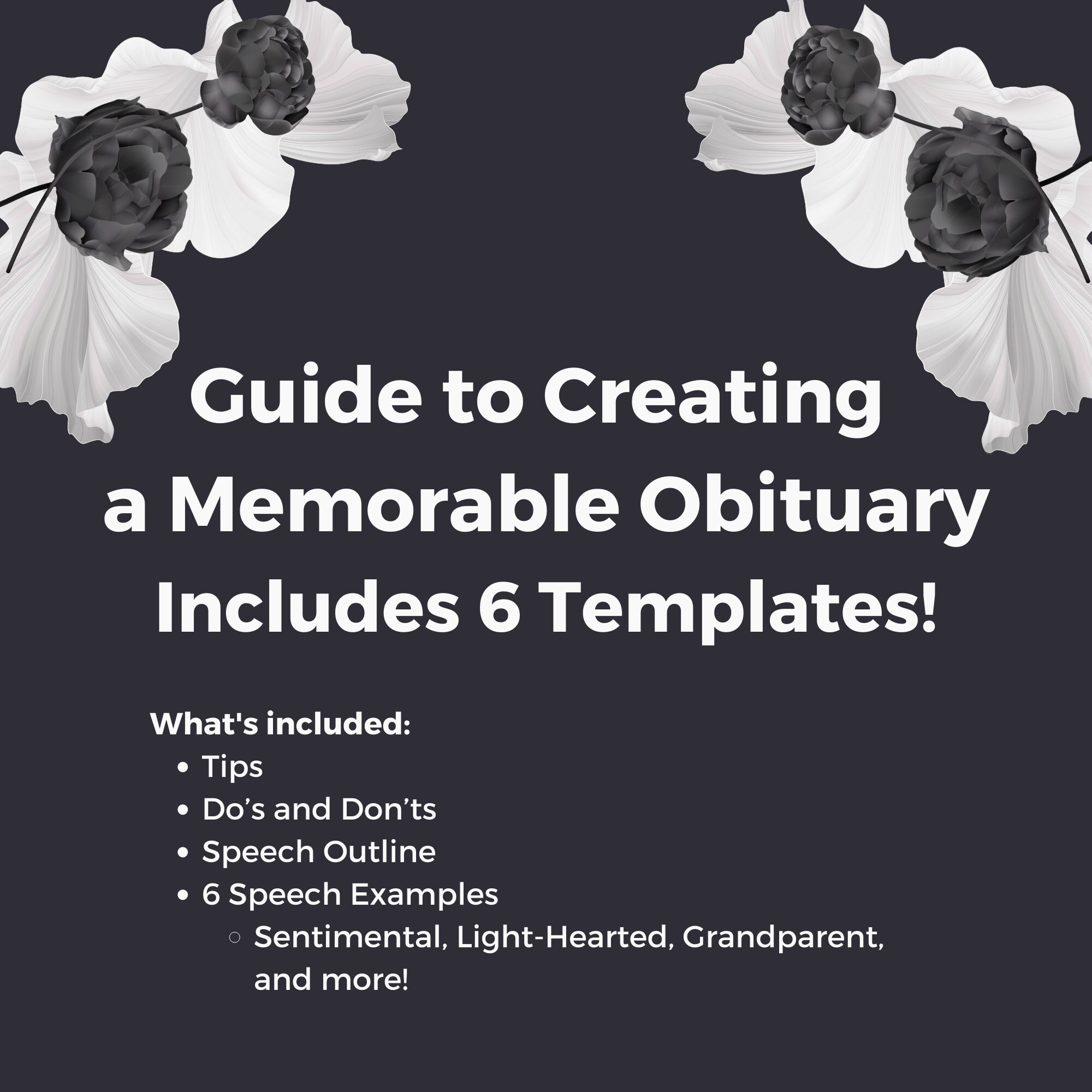 Obituary Templates: Craft a Heartfelt Tribute With Our Comprehensive ...
