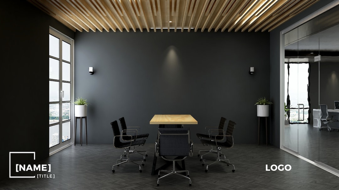 Custom Virtual Conference Backgrounds (pack of 5) - Etsy