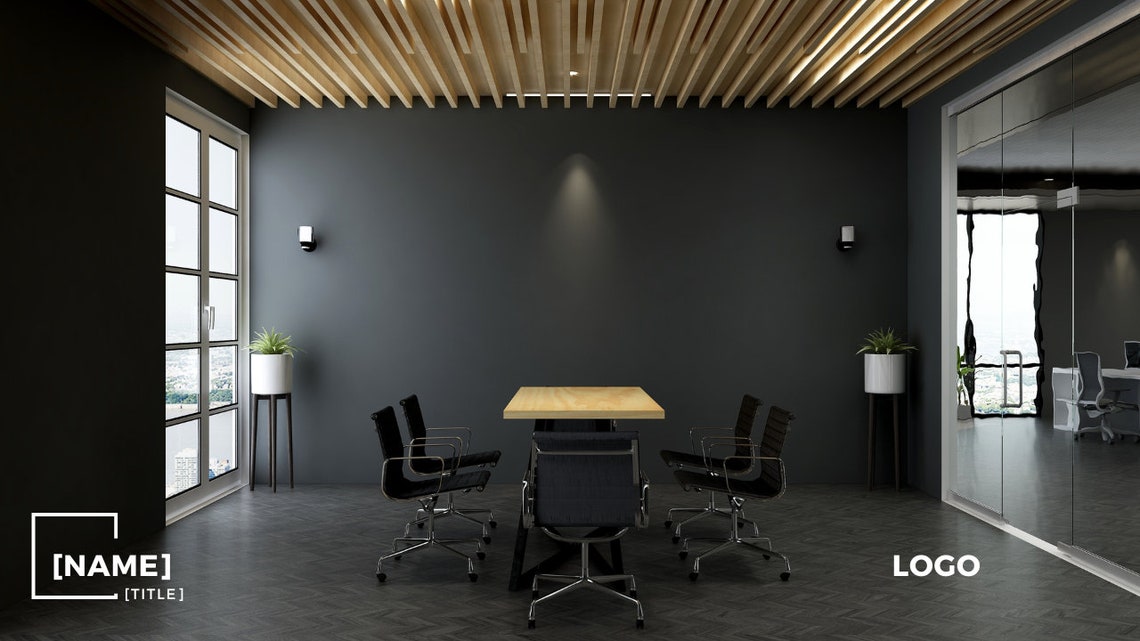 Custom Virtual Conference Backgrounds (pack of 5) - Etsy