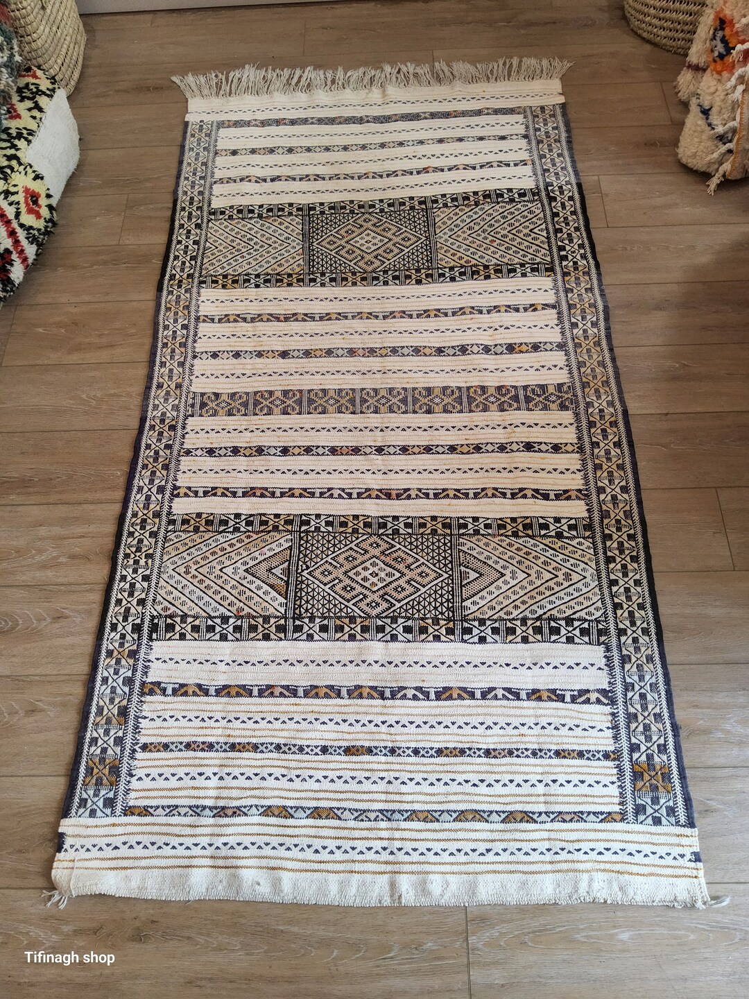 Berber Kilim From Tiflet - Etsy