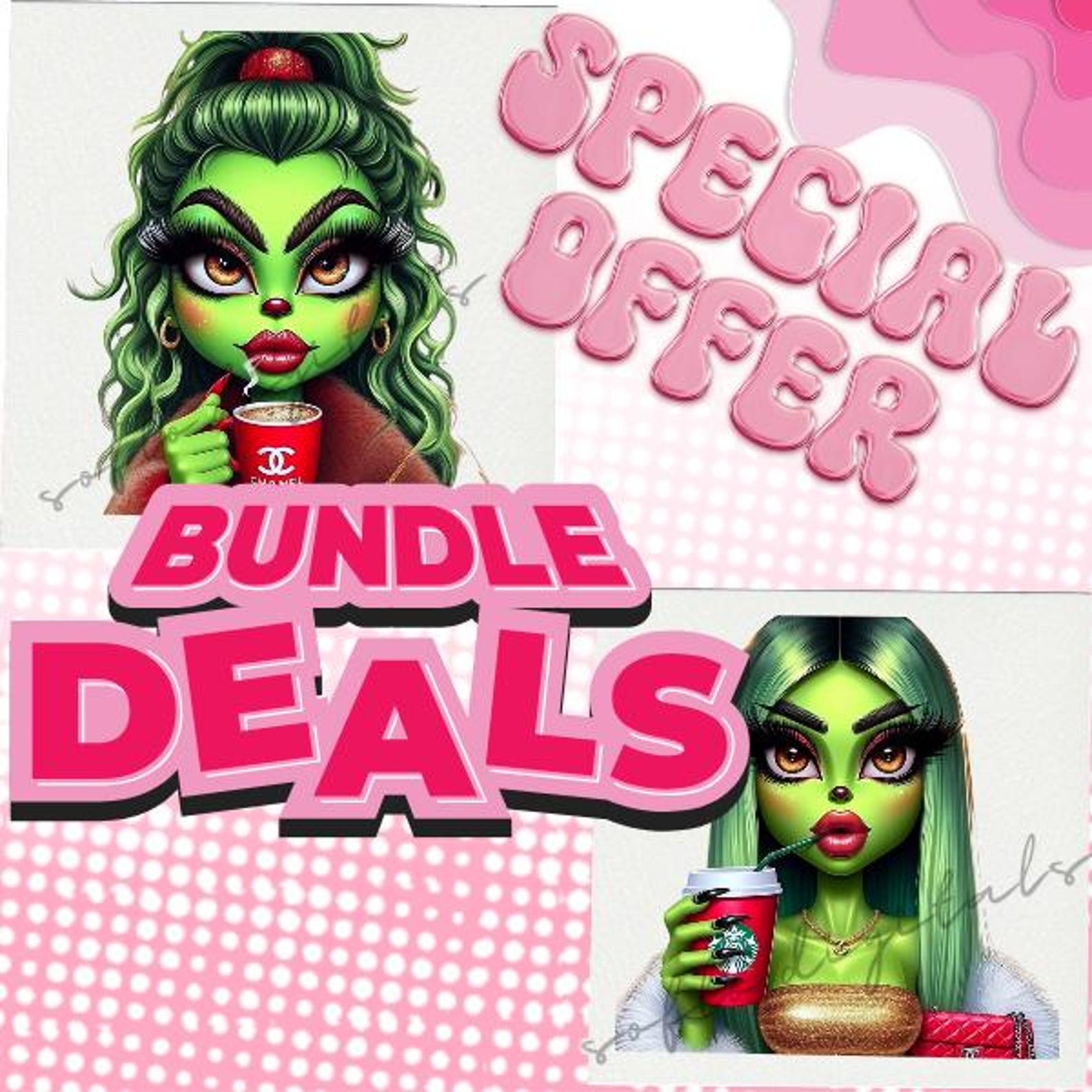 Grinch Lady Png, Grinchmas Girl Png,lady Grinch Png, NO Background ...