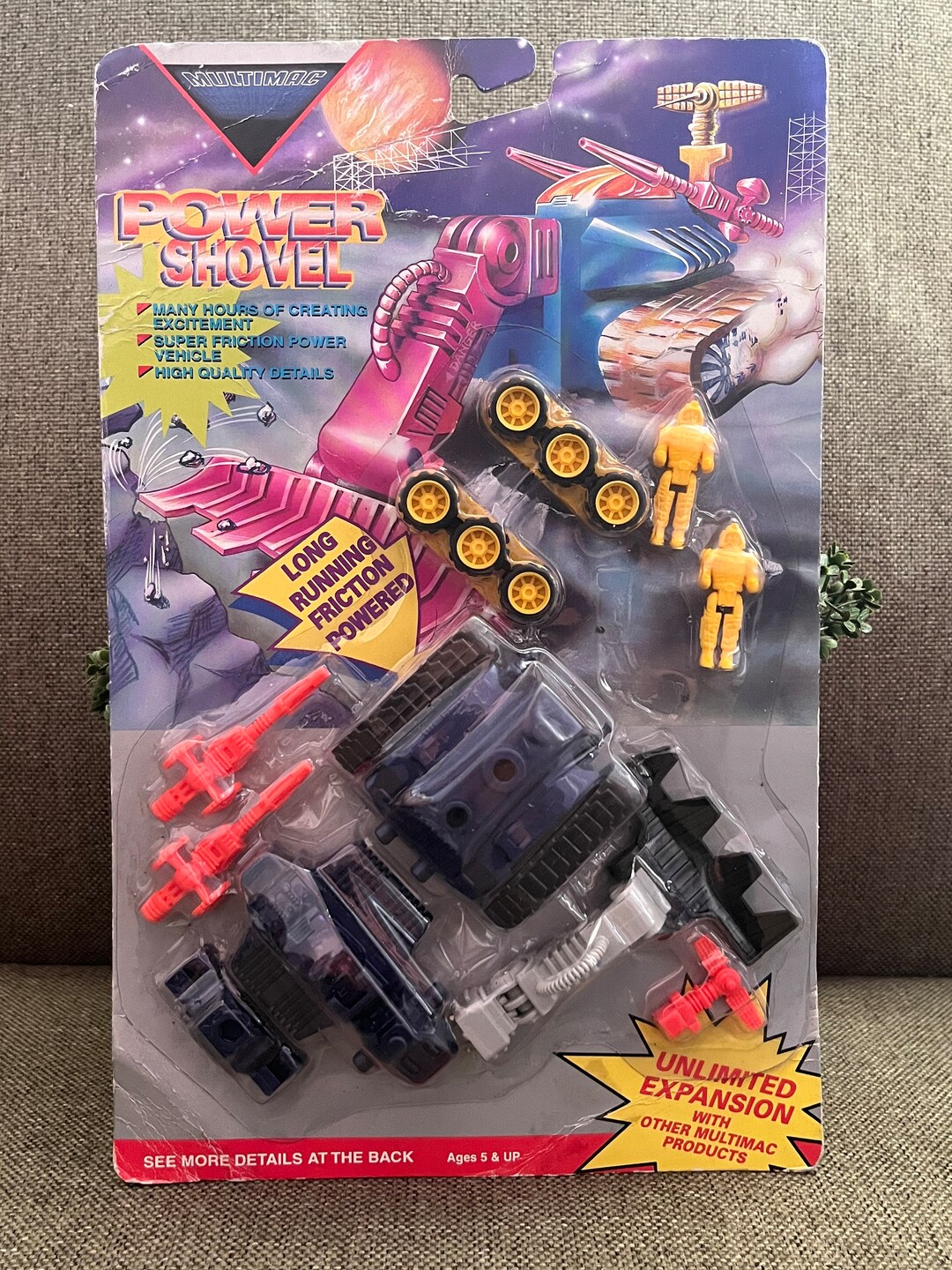 Multimac Galaxy Power Shovel Building Toys , New Old Stock , Vintage ...