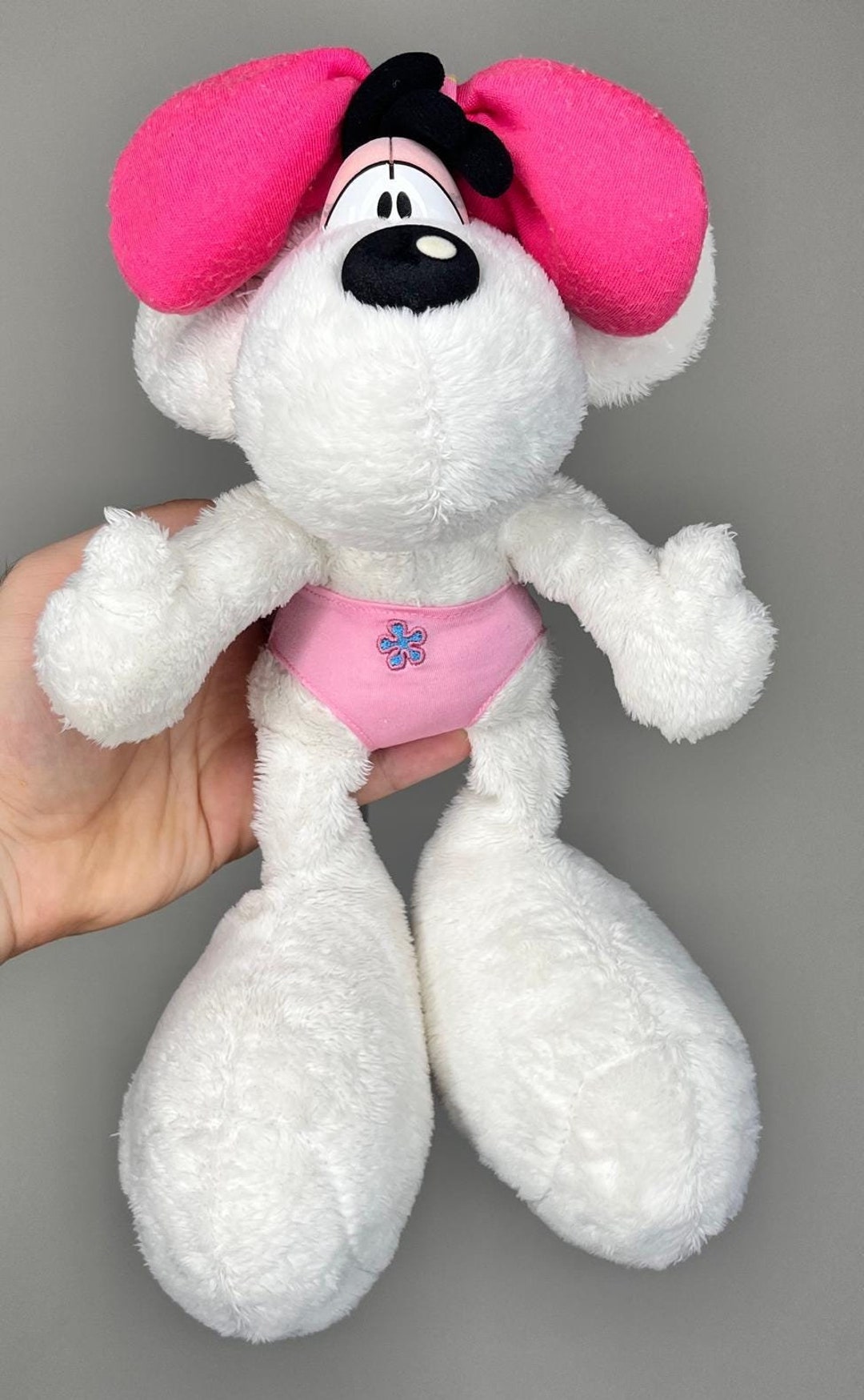 Vintage Diddl Diddlina Mouse Thomas Goletz Soft Stuffed Animal Plush ...