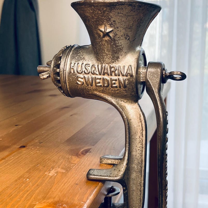 Vintage Meat Grinder - Etsy